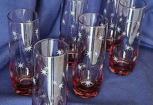 Набор высоких авторских стаканов, Эстония 70-е