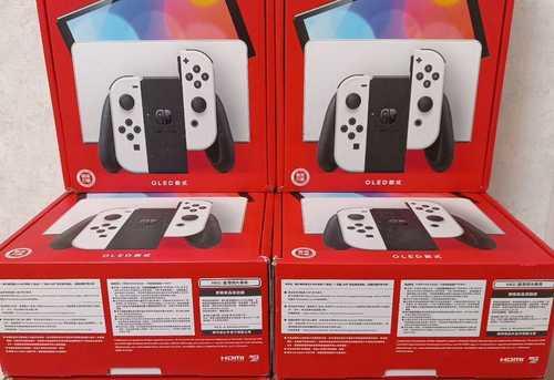 Новая игровая консоль Nintendo Switch Oled White