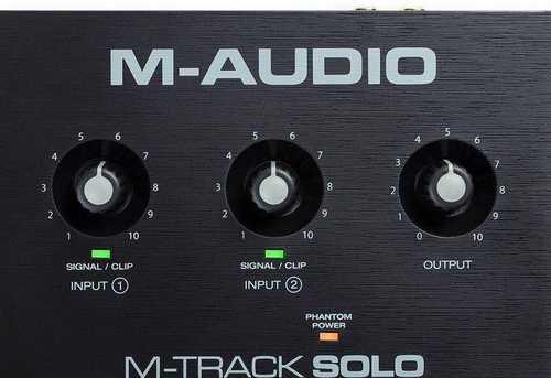 USB аудиоинтерфейс M-Audio M-Track Solo