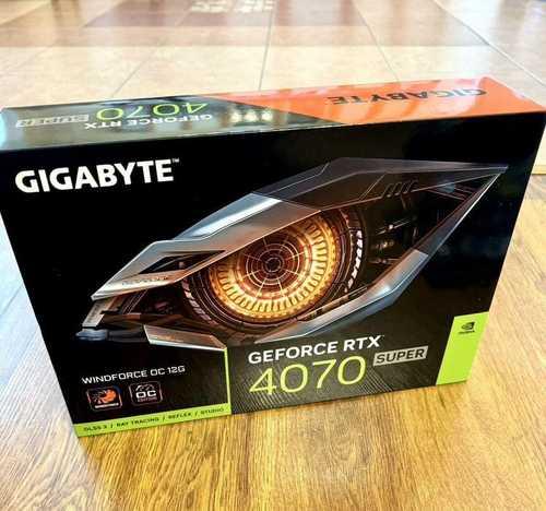 RTX 4070super 12gb Gigabyte Новая / Обмен