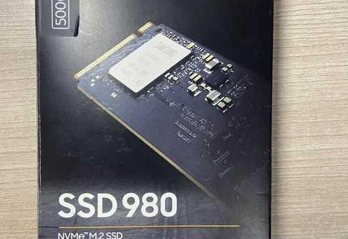 500 гб SSD M.2 накопитель Samsung 980