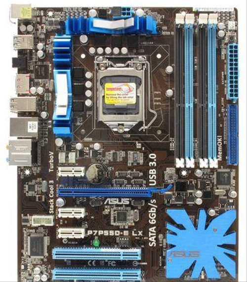 Asus P7P55D-E LX LGA1156 P55 ATX 4DDR3