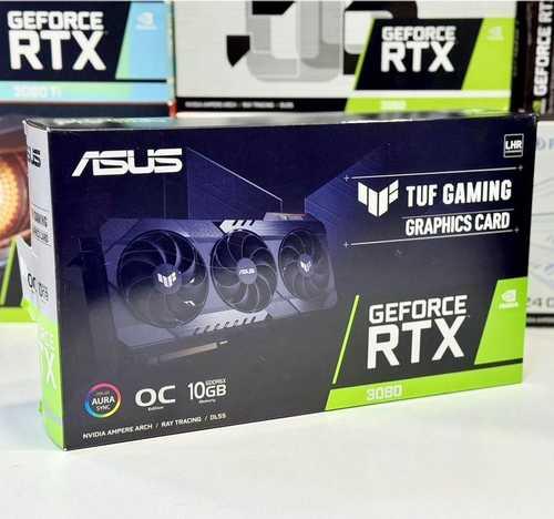 Видеокарта RTX 3080 Asus TUF Gaming