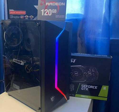 Игровой пк gtx 1660 ti