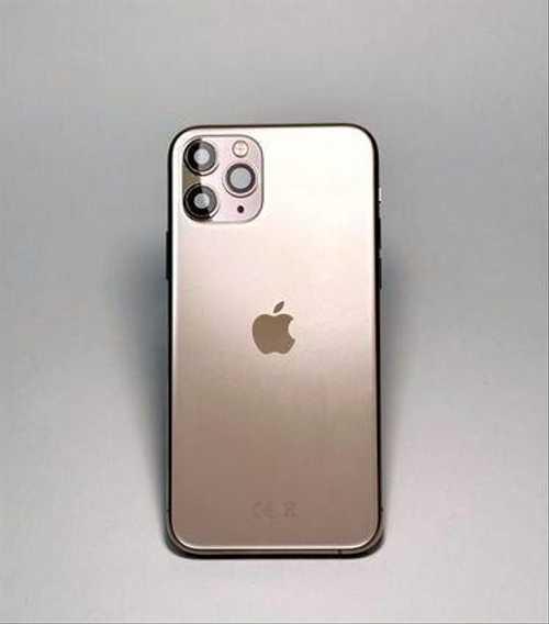 Корпус iPhone 11 Pro Gold (Оригинал)