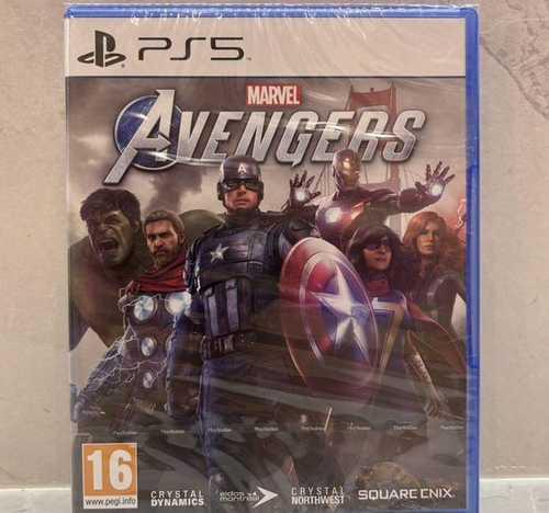 Диск Marvel Avengers Мстители игра PS5