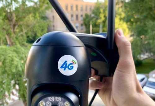 Уличная 4G мини камера видеонаблюдения с симкартой