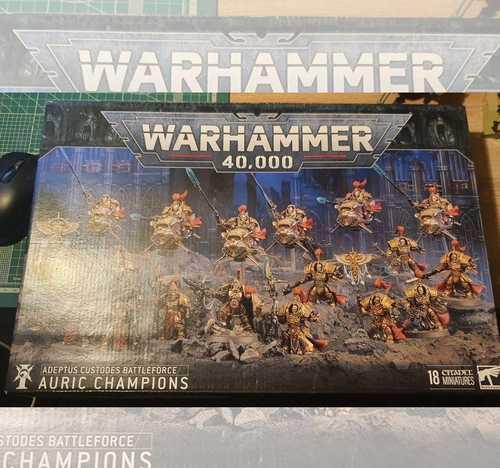 Warhammer 40000 adeptus custodes battleforse