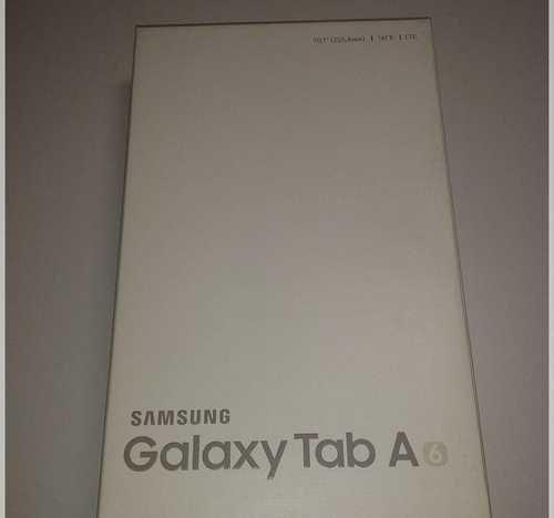 Коробка от планшета Samsung galaxy Tab A 10.1 T585