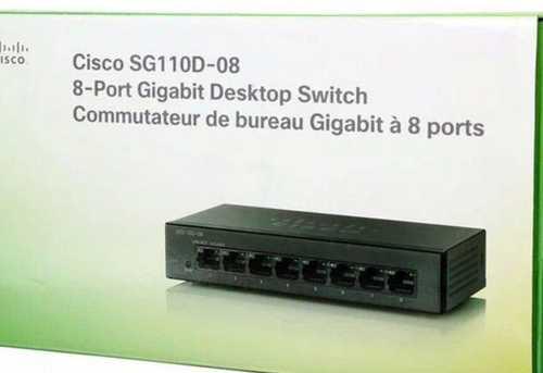 Коммутатор Cisco SG110D-08
