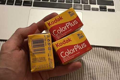 Kodak color plus 200 плёнка