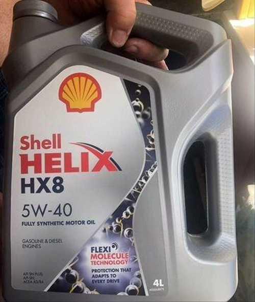 Масло моторное shell 5w40 hx8