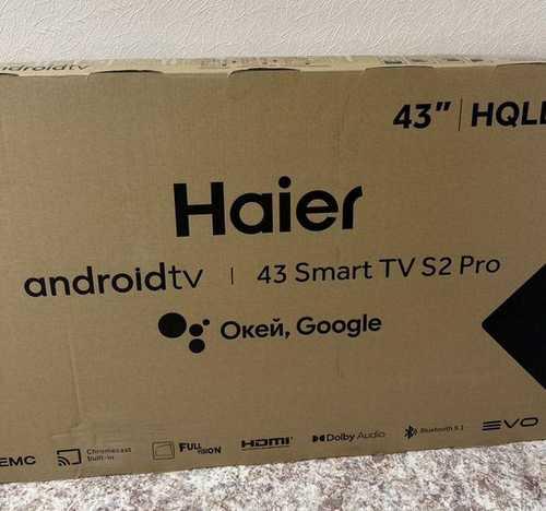 Телевизор Haier 43 SMART TV S2 PRO