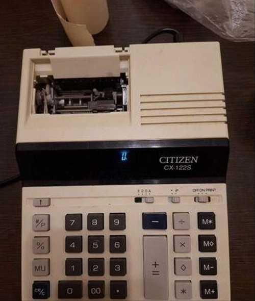 Калькулятор citizen cx-122s