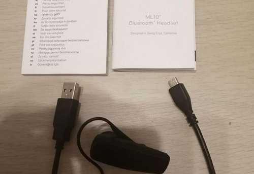 Bluetooth гарнитура plantronics ml10