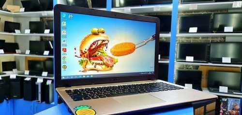 Ноутбук для офиса Asus Pentium n4200 SSD 240gb