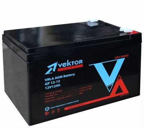 Аккумулятор для ибп Vektor Energy GP 12-12 12 Ah