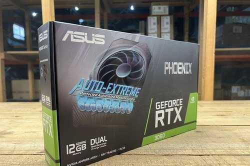 Видеокарта asus RTX 3060 phoenix V2 12G, новые