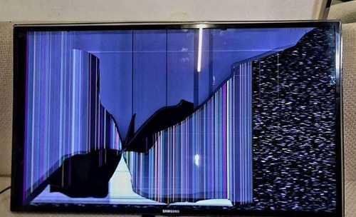 Телевизор Samsung ue40d6530ws разбита матрица