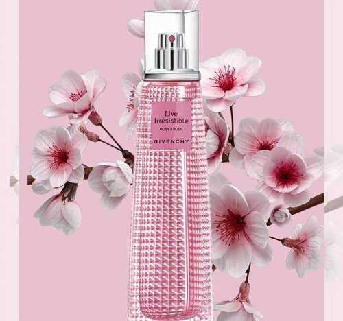 Givenchy- Live Irresistible Rosy Crush 50мл