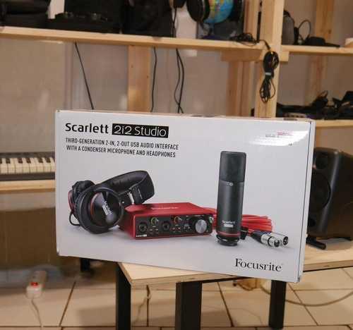 Focusrite Scarlett Studio 2i2 3rd Gen