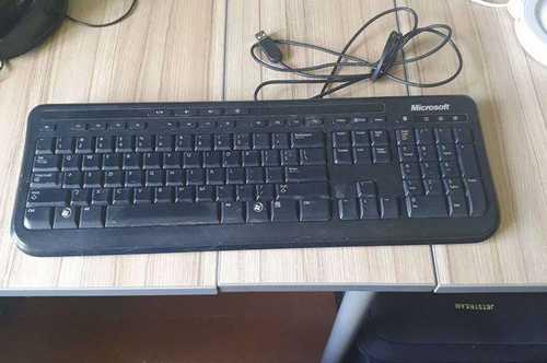 Клавиатура проводная Microsoft Wired Keyboard 600