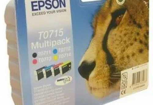 Epson T0715 Multipack C13T07154022 картридж