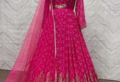 Платье женское анаркали индийское новое
