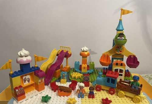 Lego duplo 10840 Большой парк аттракционов