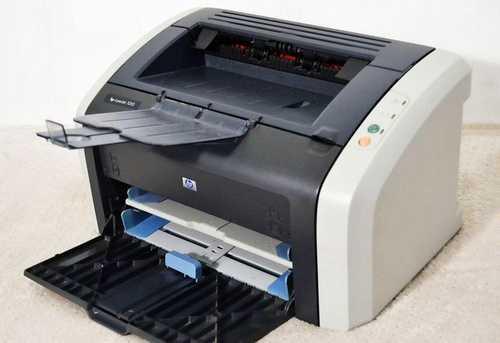 Принтер лазерный HP Laserjet 1010 чб + картридж