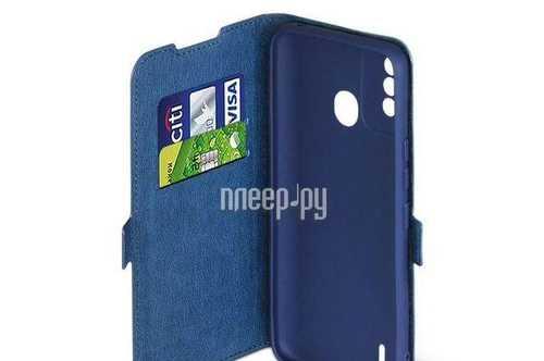 Чехол DF для Itel Vision 2S Blue itFlip-06