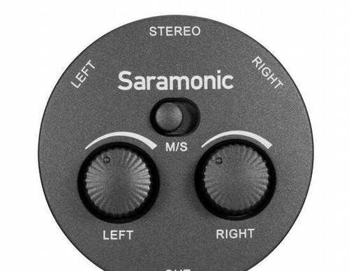 Аудиомикшер Saramonic AX1 двухканальный, 3.5 мм TR