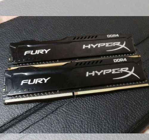 Оперативная память ddr4 hyperx fury 16gb