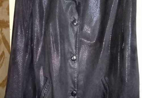 Куртка женская замшевая натур. кожа, размер 52-54