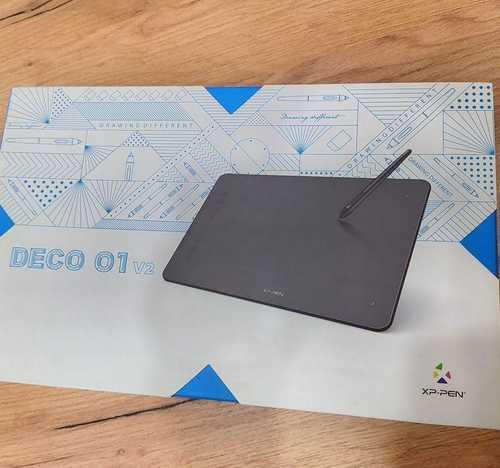 Графический планшет xp pen deco 01 v2