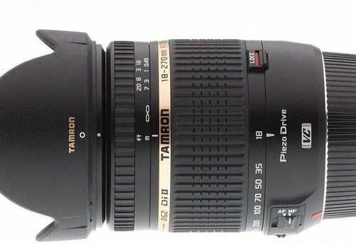 Nikon Tamron 18-270mm F/3.5-6.3 Di II VC+Бленда+
