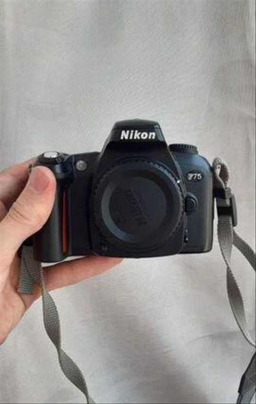 Nikon F75 (тушка) плёночный фотоаппарат