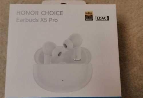 Honor earbuds x5 pro. Новые, на гарантии
