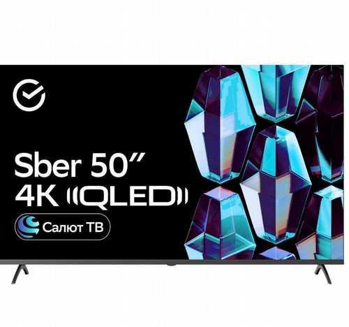 Новый телевизор Sber 50 Qled