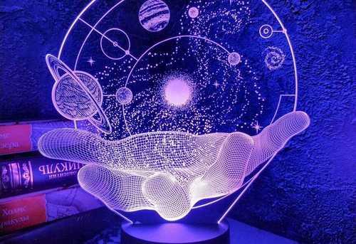 Ночник-светильник Amstek "Вселенная на ладони"
