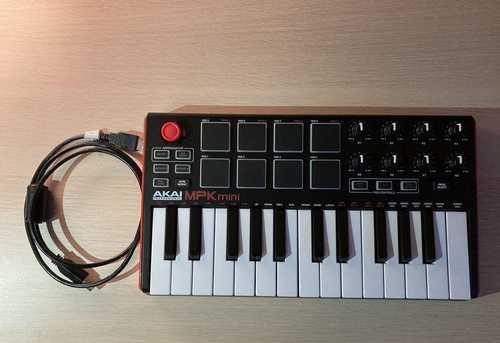 Akai mpk mini professional midi-клавиатура