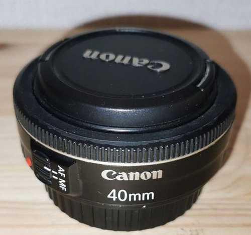 Canon EF 40mm f2.8 stm