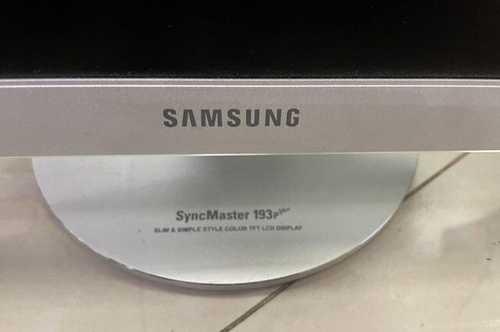Монитор samsung syncmaster 193p