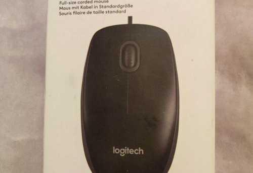 Компьютерная мышь проводная Logitech