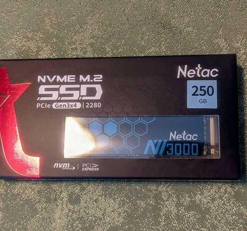 SSD диск m2 netac nv3000 (500gb, 250gb)