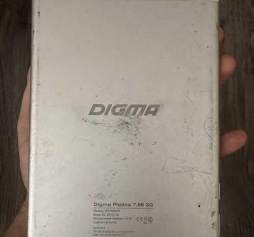 Плашет Digma Platina 7.86 3G