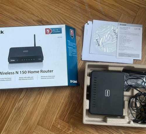 Роутер d-link wireless n 150 home router