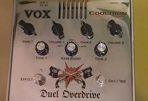 Гитарная педаль Vox Cooltron Duel Overdrive