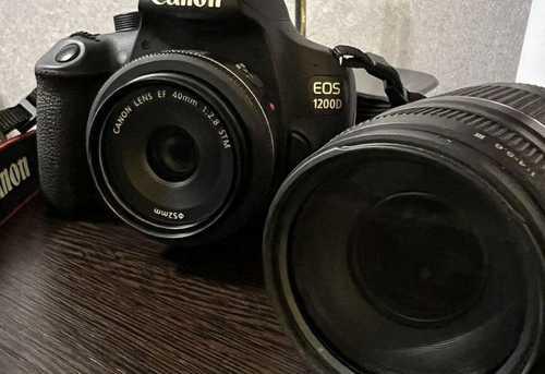 Фотоаппарат canon 1200d