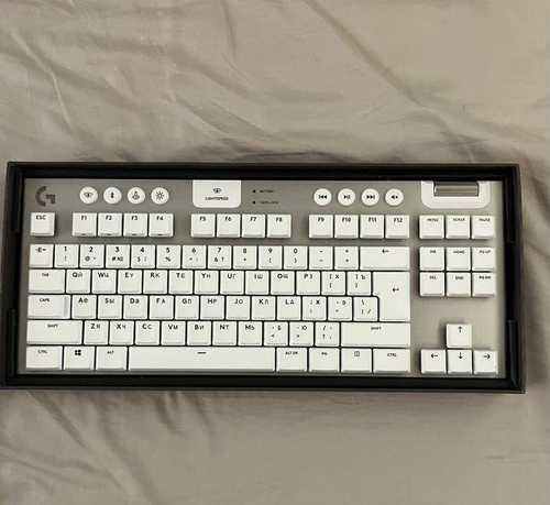 Клавиатура logitech g915tkl white
